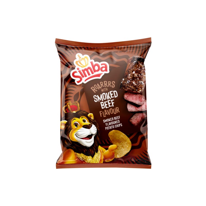 Batata frita smoked beef Simba 120g – Mega – Distribuição de Moçambique ...