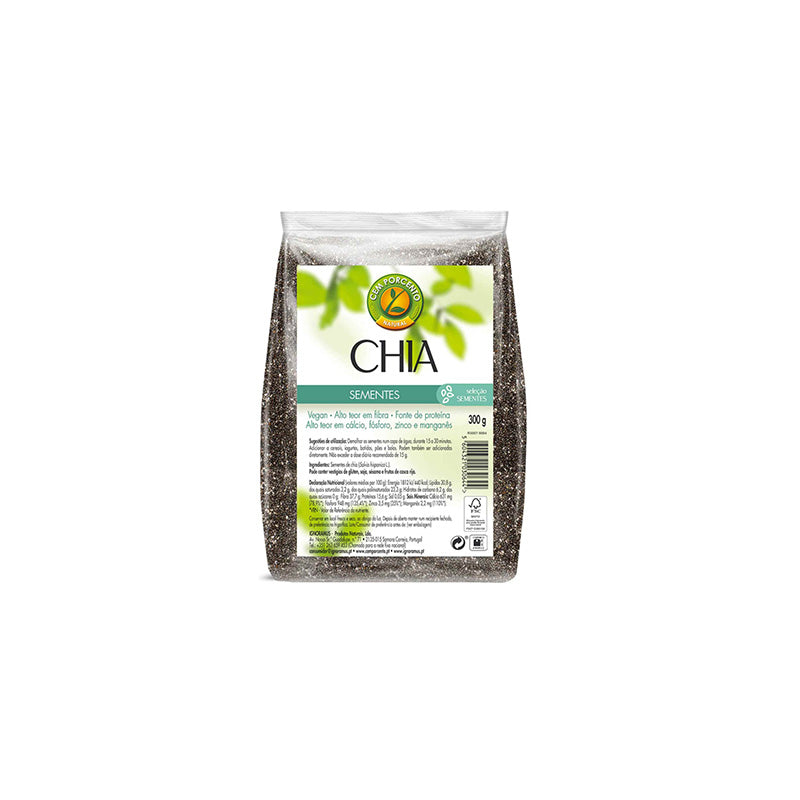 Sementes de chia 100% 150g – Mega – Distribuição de Moçambique S.A.