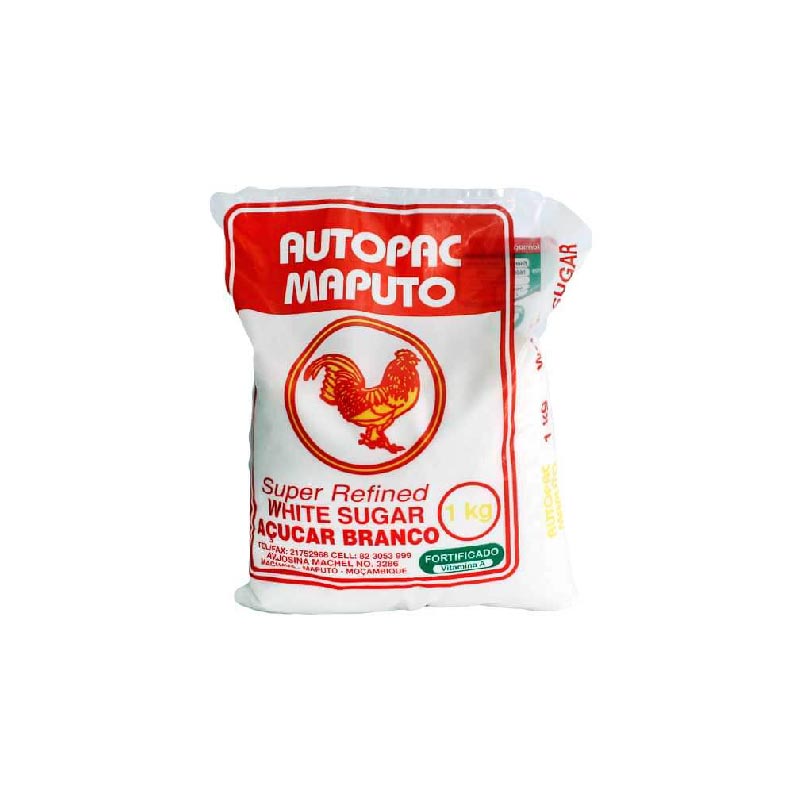 Açucar branco Autopac 1kg – Mega – Distribuição de Moçambique S.A.