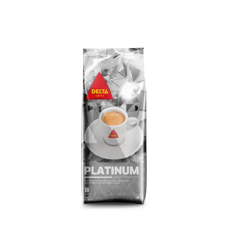 Café grão platina Delta 1kg – Mega – Distribuição de Moçambique S.A.